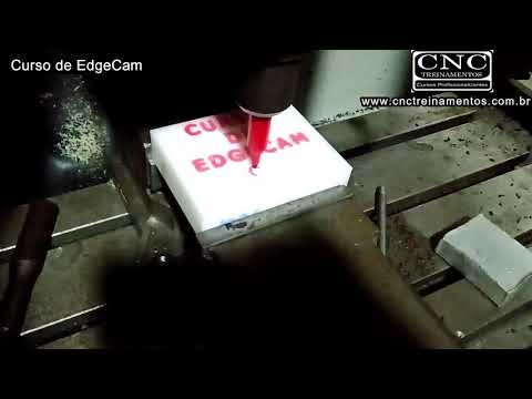 Curso de EdgeCam | AULAS ONLINE AO VIVO | CNC Treinamentos