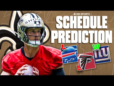 New Orleans Saints 2025 Schedule Prediction | How will Tyler Shough look as starting QB?