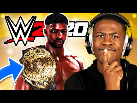 WWE 2K20 But I Put Brandon Collins in the IC Title Division!