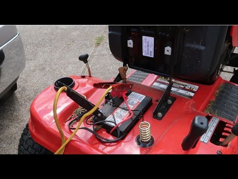 CAN YOU JUMP START A RIDING LAWN MOWER? - WHO_TEE_WHO