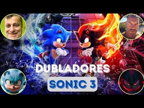Dubladores: Sonic:The Hedgehog 3 ????????????