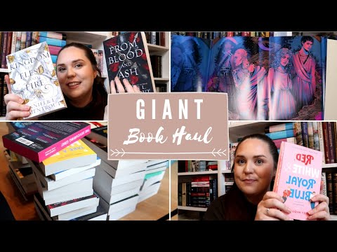 GIANT BOOK HAUL | 62 BOOKS!