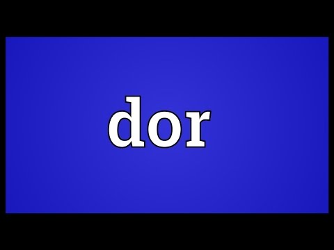 Dor Meaning