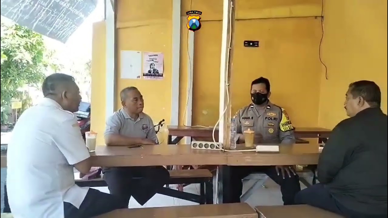 Sambang Warga & Woro-woro Kamtibmas Bhabinkamtibmas Polsek Mulyorejo