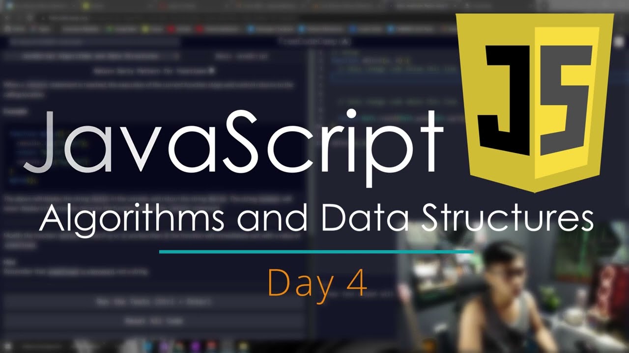 Learning JavaScript Algorithms and Data Structures at freeCodeCamp - Part 4