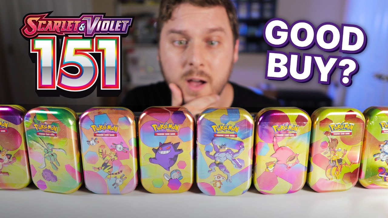 Opening Pokémon 151: Mini tins (NOT what I expected 😮)