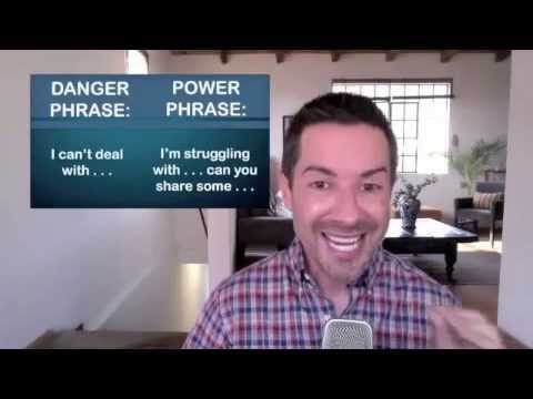 Professional Communication Skills Training: Danger Phrase: "I can't Deal With. . . ."