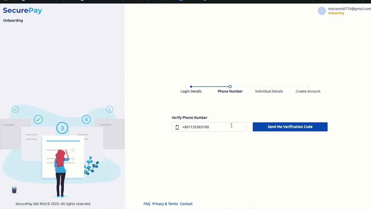 SecurePay Registration