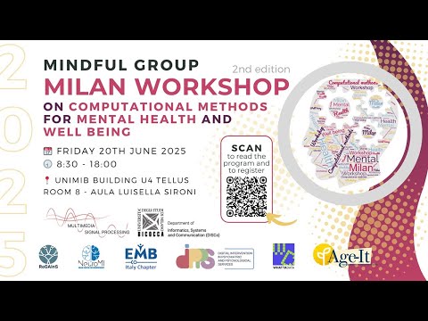 Milan Workshop on Computational Methods for Mental Health and Well Being - 20/06/2025 - 9:00
