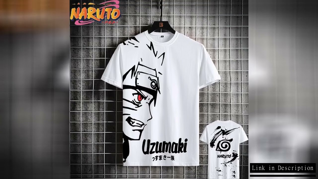 MINISO Men's T Shirt Japanese Anime 3D Prints Summer Casual Short Sleeve Tees Street Oversized Cloth