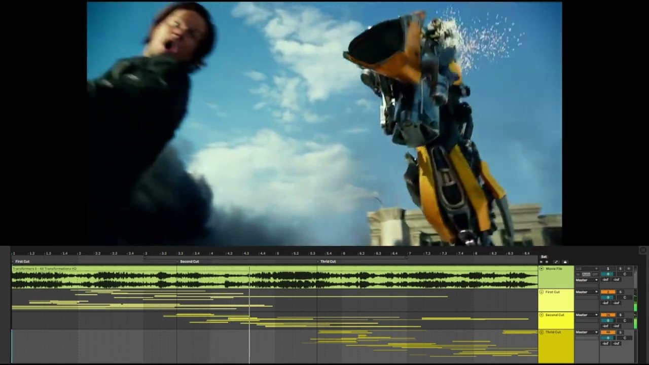 BumbleBee transformation - Sound Design