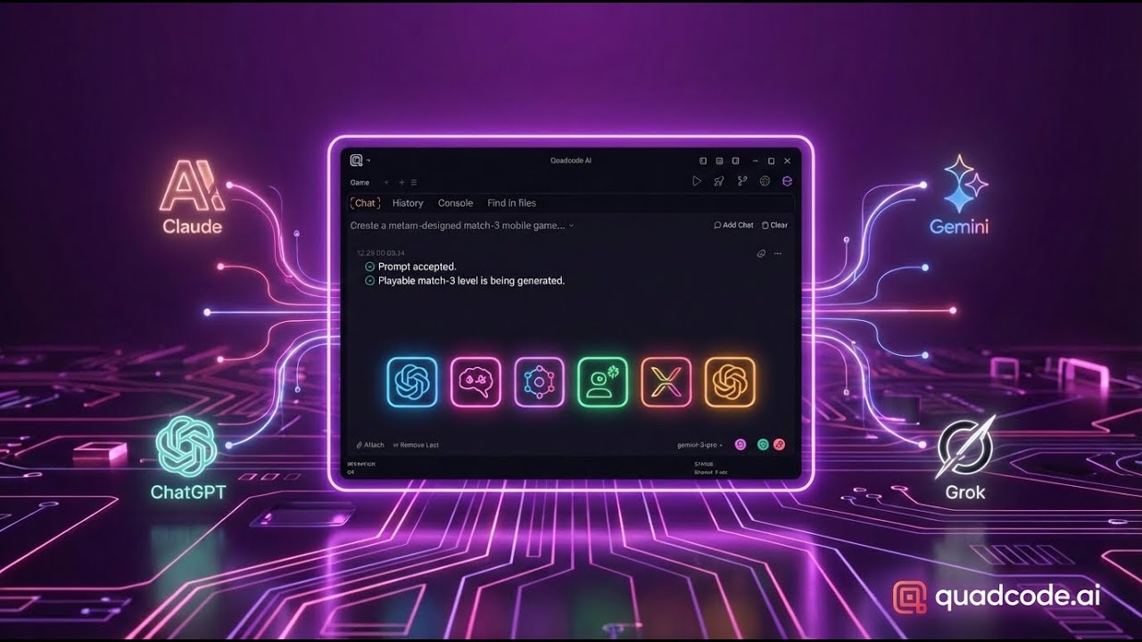 Turn Ideas into Products with Quadcode.AI: Code, Design, Video and Audio in One Workflow