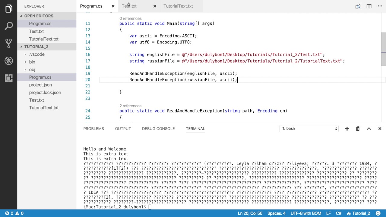 ReadAllText With Encoding