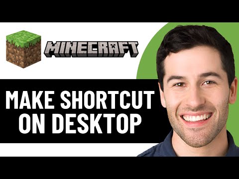 HOW TO MAKE A SHORTCUT FOR MINECRAFT ON YOUR DESKTOP 2025! (FULL GUIDE)
