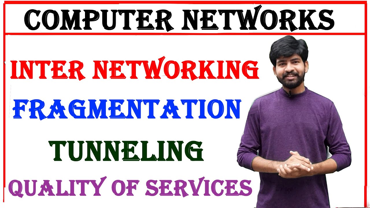 what is inter networking, fragmentation, tunneling, quality of services Qos  | computer networks
