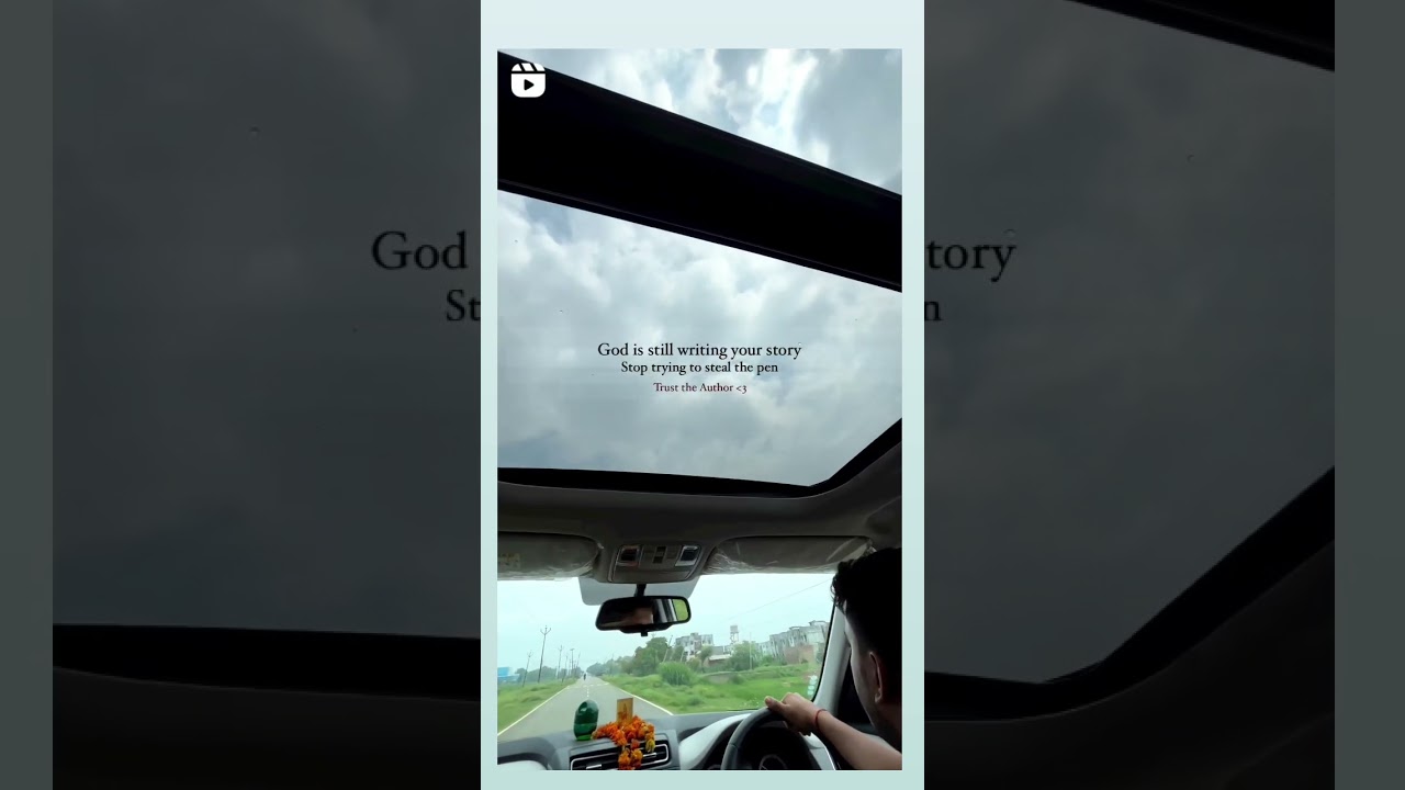 God is still writing your story❤️stop trying to steal the pen ✨