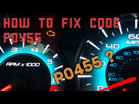 How to fix check engine code P0455