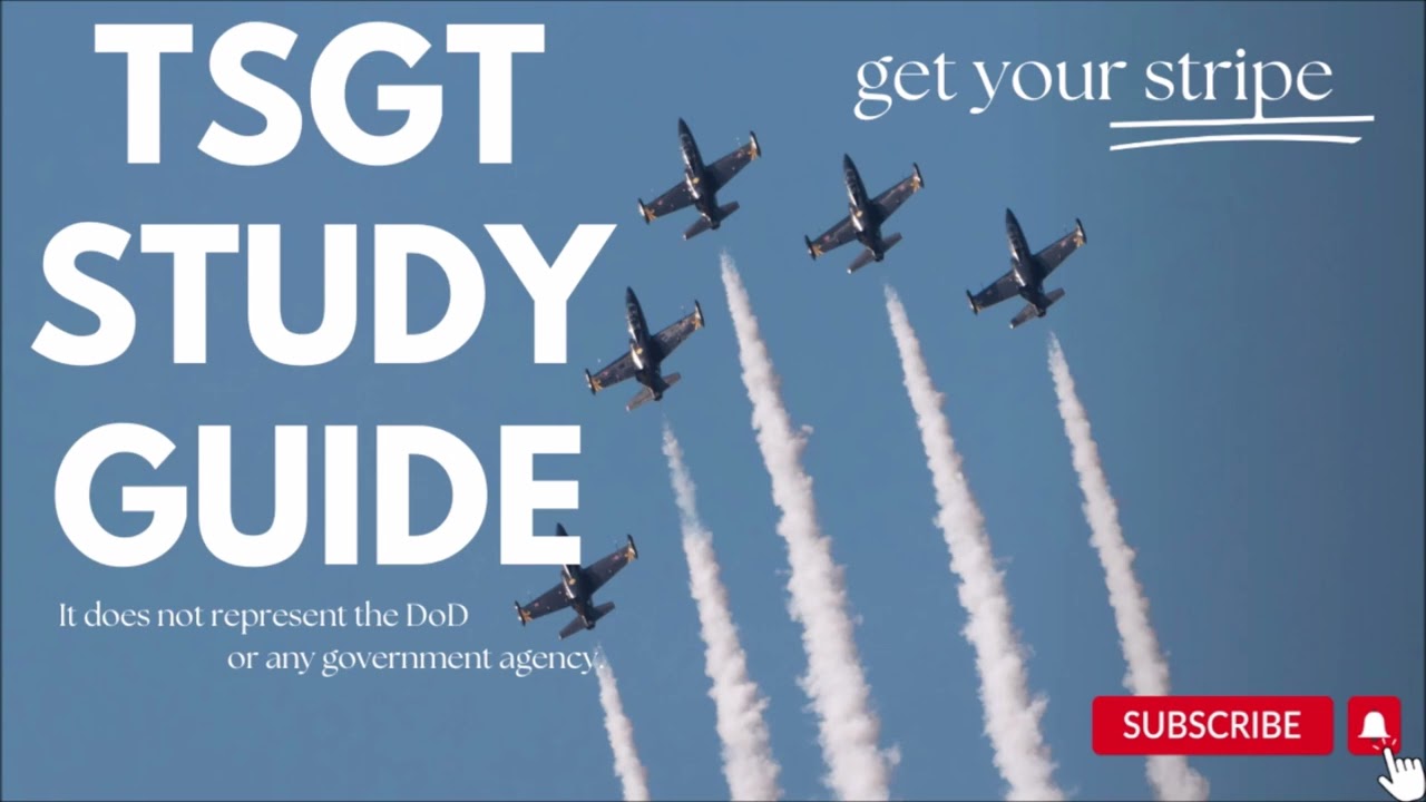 TSGT STUDY GUIDE - SECTION 7A AUDIO BOOK