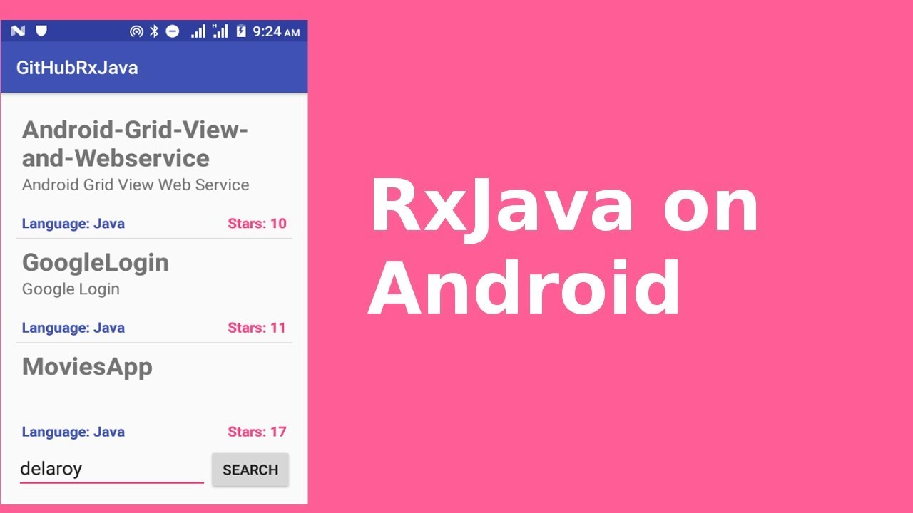 RxJAVA ON ANDROID