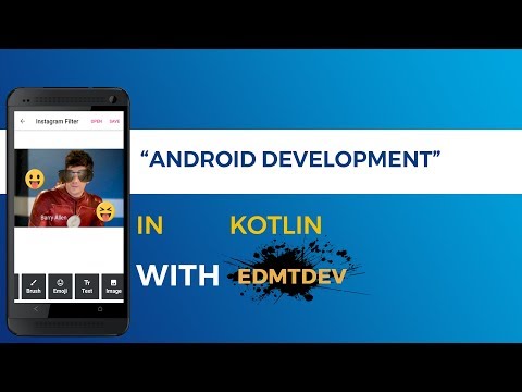Learn Kotlin Android Tutorial Instagram Filters part 7 Add Image - Mind ...