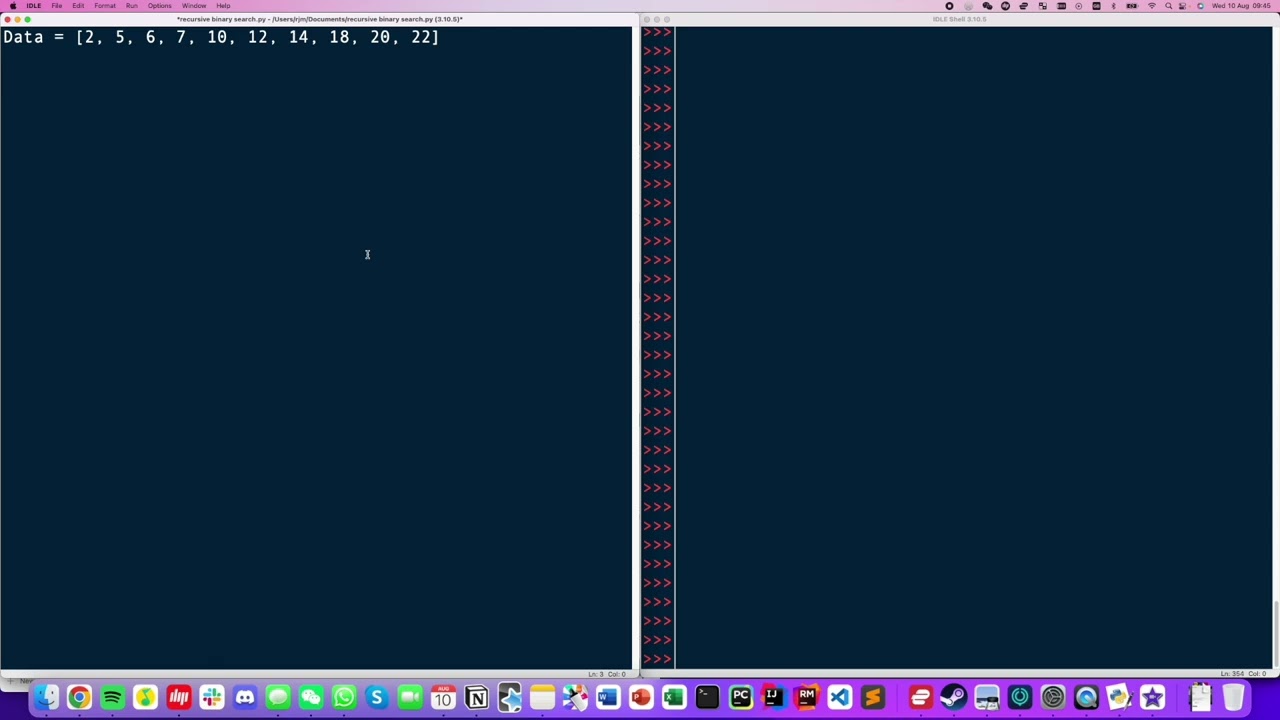 Binary Search Algorithm | CIE A Level Computer Science (9618)