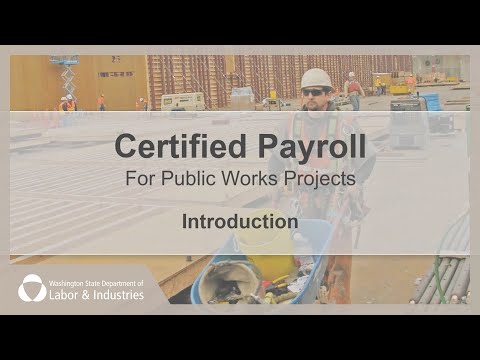 Introduction to Certified Payroll