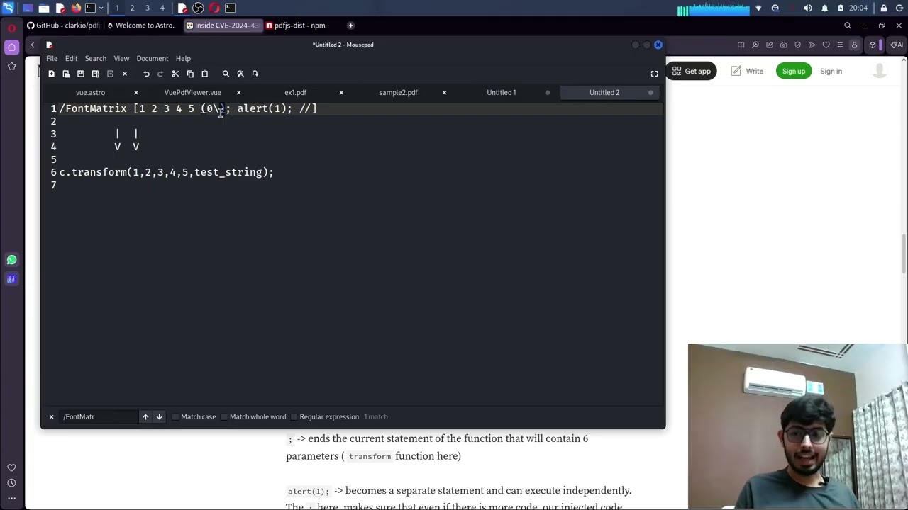 How PDF.js Ended Up Executing JavaScript (CVE-2024-4367)