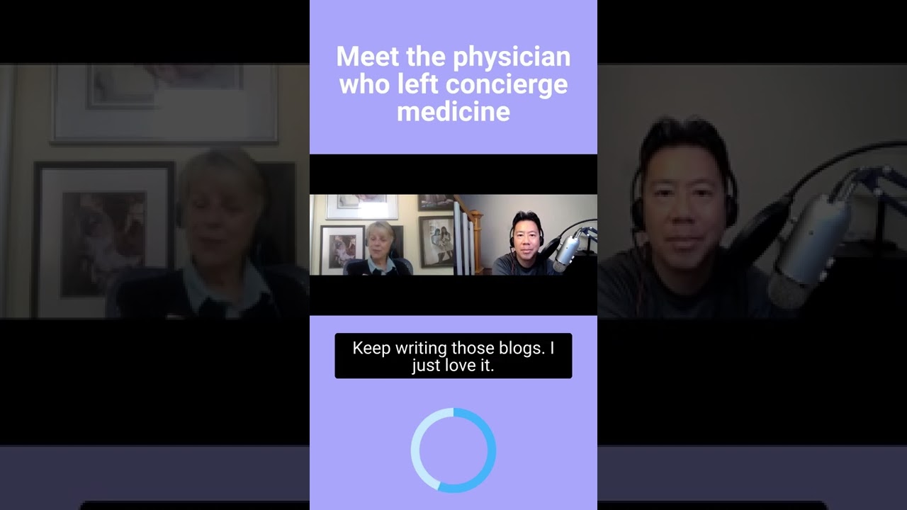 Meet the physician who left concierge medicine #shorts