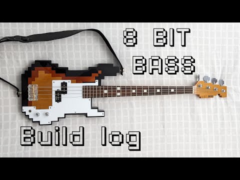 Luthier Builds Minecraft-Inspired Pixelated '8-Bit Bass' | Ultimate Guitar