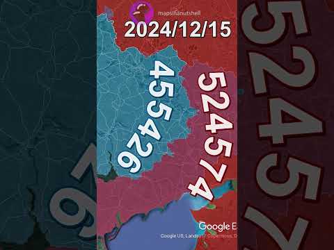 Russian Invasion of Ukraine: Every Day December 1st to 2025 using Google Earth