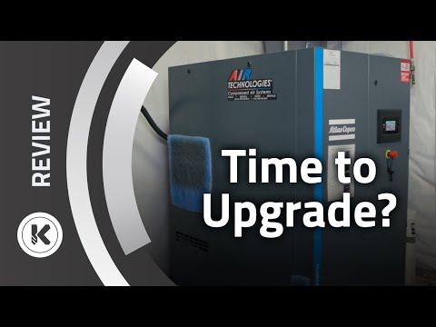 Atlas Copco Air Compressor - Kremin CNC Machine Reviews