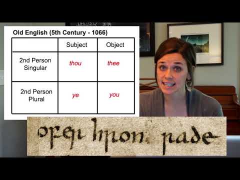Learn the History of the Pronoun "You" (Thou, Thee, Ye, & You)