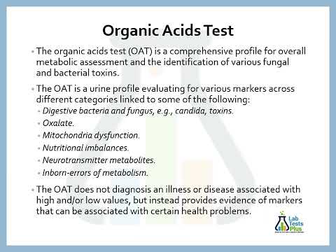 Organic Acids Test-Lab Tests Plus