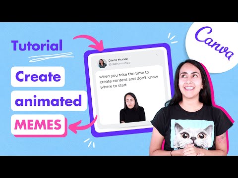 How to make memes in Canva - Canva Tutorial - Create your own personalized meme