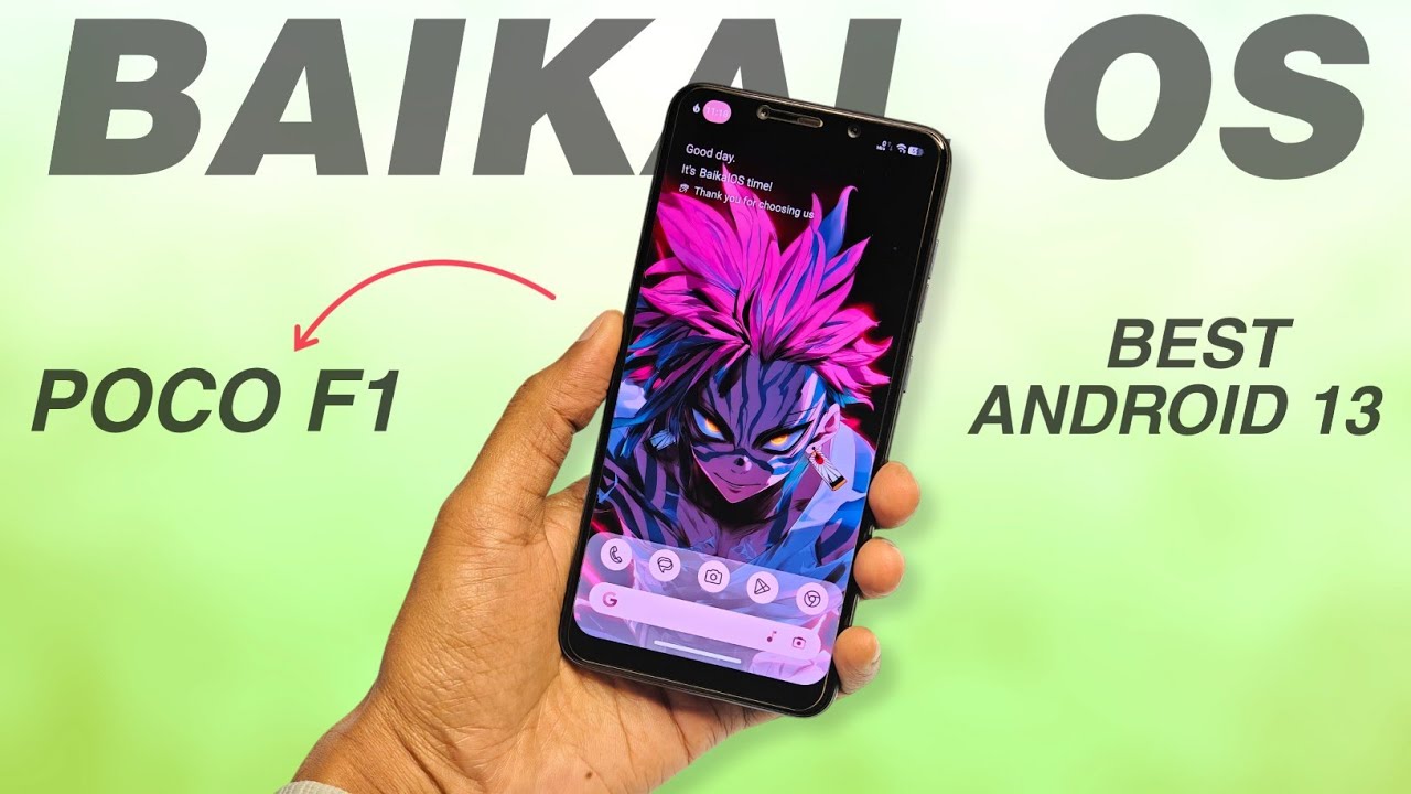POCO F1 - Baikal OS 13.3 Update - Best Android 13 Custom Rom - Security Update And More