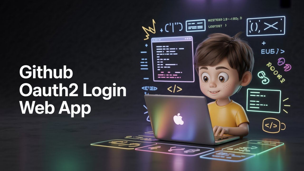 Login with Github Using Rest API v3 in Javascript Full Project with Source Code