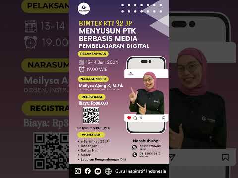 BIMTEK KTI 32JP Menyusun PTK Berbasis Media Pembelajaran Digital ✨