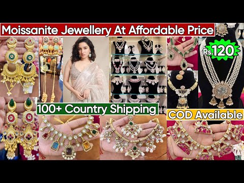 Exclusive Imported Celebrity Moissanite Jewellery Collection 2025 | New Exclusive Bridal Jewellery