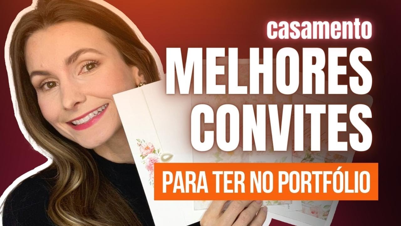 Convite de casamento que mais vende e que mais gera lucro