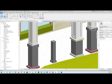 Modelling column wraps