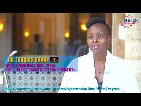 Dr. DORCAS OBARE, Merck Foundation Nationwide Diabetes Blue Points Program Alumni Kenya