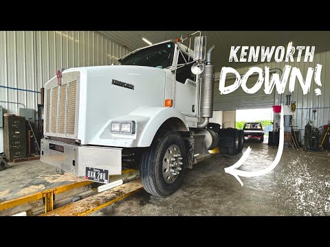 KENWORTH DOWN - High pressure fuel EXPLOSION