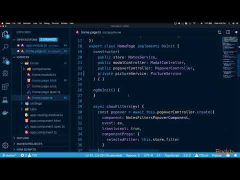 Learn App Development with Ionic Install Notification Ionic Native Package Cordova Plugin ...