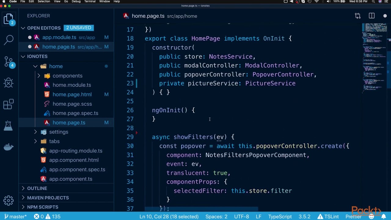App Development with Ionic: Install Notification Ionic Native Package & Cordova Plugin|packtpub.com