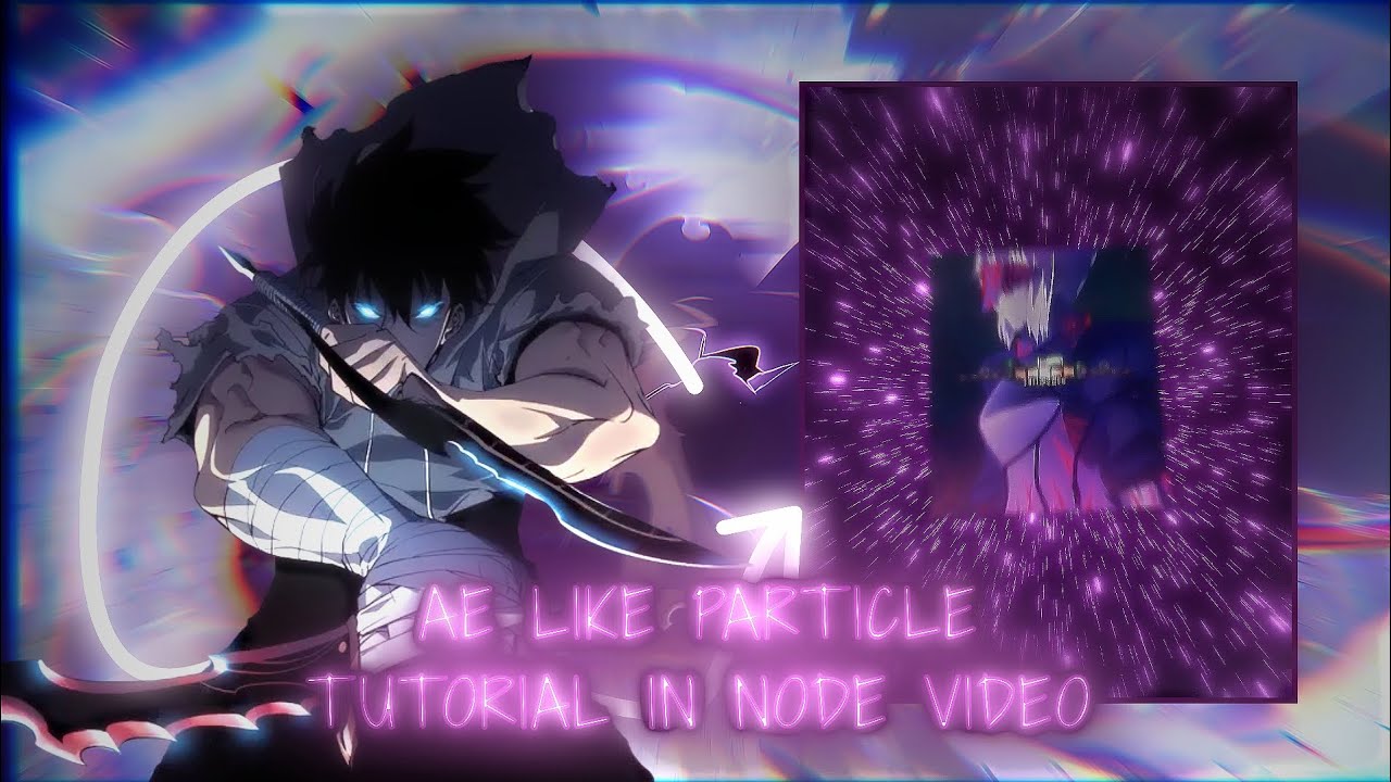 Ae like particle Tutorial in Node video Easy tutorial