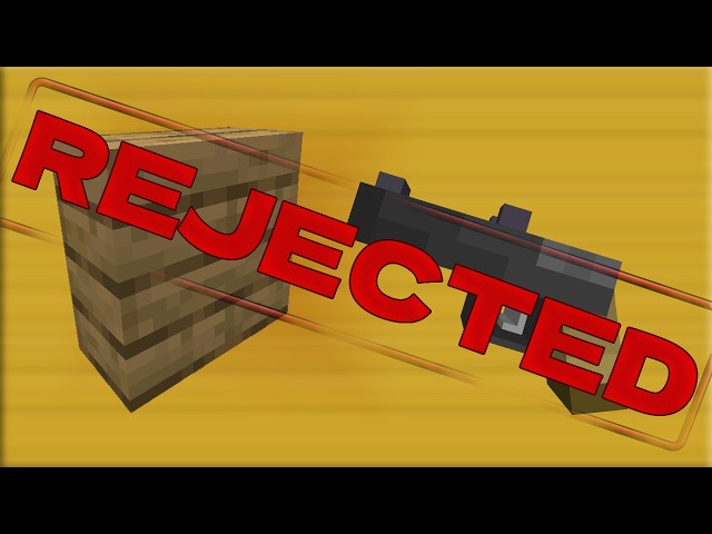 REJECTED Minecraft Suggestions (Vertical Slabs, Guns, and more ...