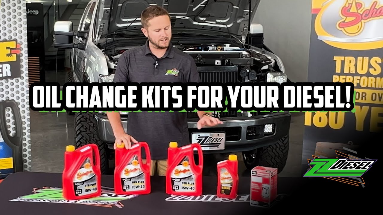Schaeffer's Oil Change Kits For Your Diesel Pickup