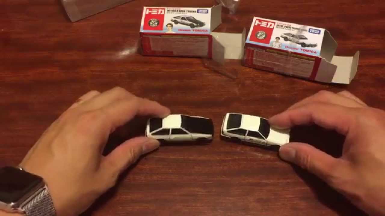 Tomica-Dream Takara Tomy Initial D AE86 Trueno Unboxing