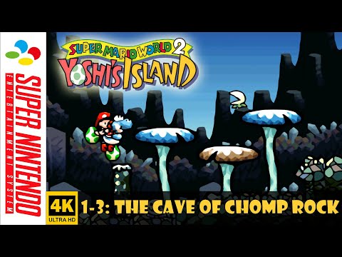 Steam Community :: Video :: World 1-3: The Cave Of Chomp Rock | Yoshi's ...