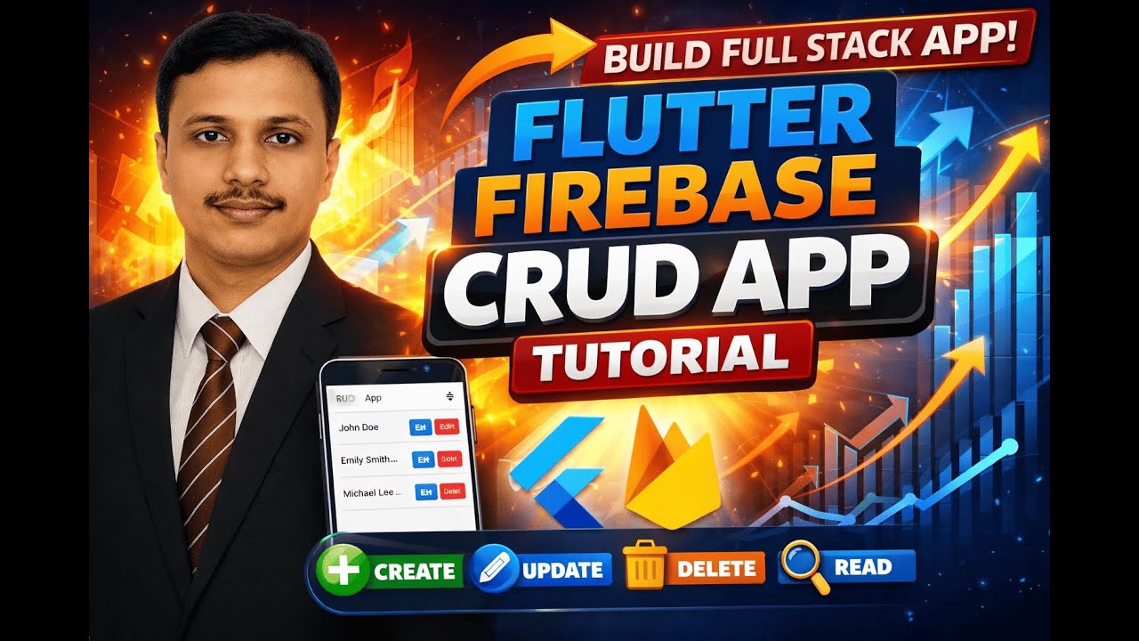 🔥 How to build a Flutter Firebase CRUD App step by step 2026